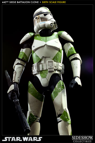 Sideshow 442nd Siege Battalion Clone Trooper (4) - Starwarscollector.de