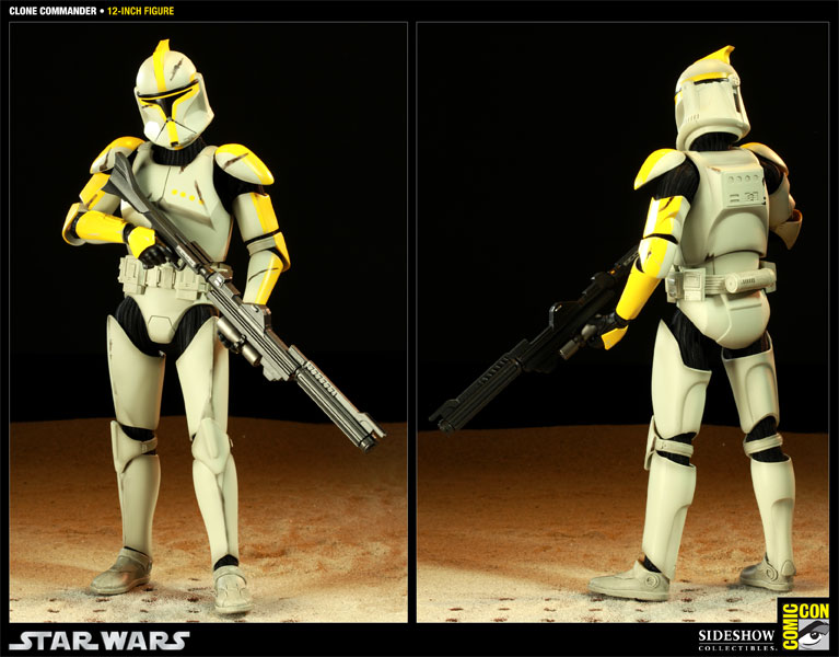 Sideshow Clone Commander (Phase I Armor) (4) - Starwarscollector.de