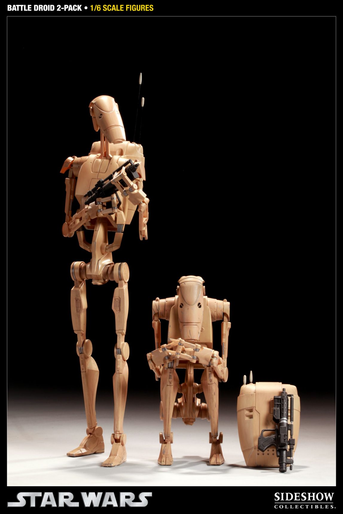 Sideshow Infantry Battle Droids (4) - Starwarscollector.de