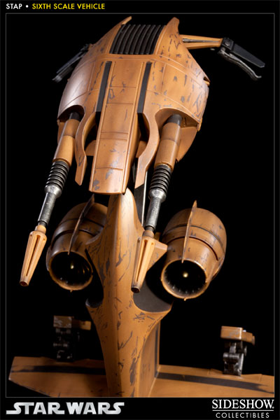 Sideshow STAP and Battle Droid (7) - Starwarscollector.de