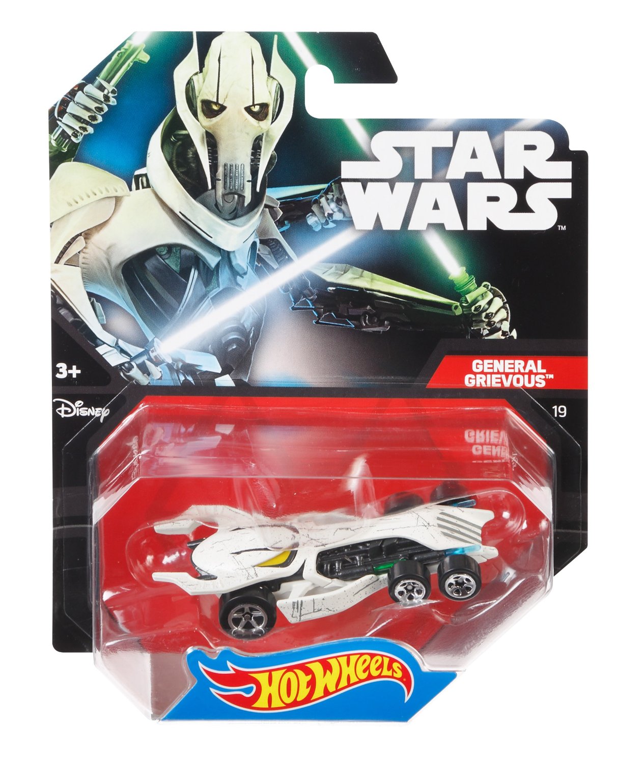 Neues Hot Wheels General Grievous Character Car & Starship 2-Pack mit AT-AT