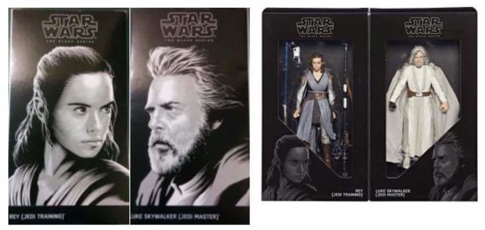 Black Series Luke & Rey (Jedi Training) aufgetaucht!