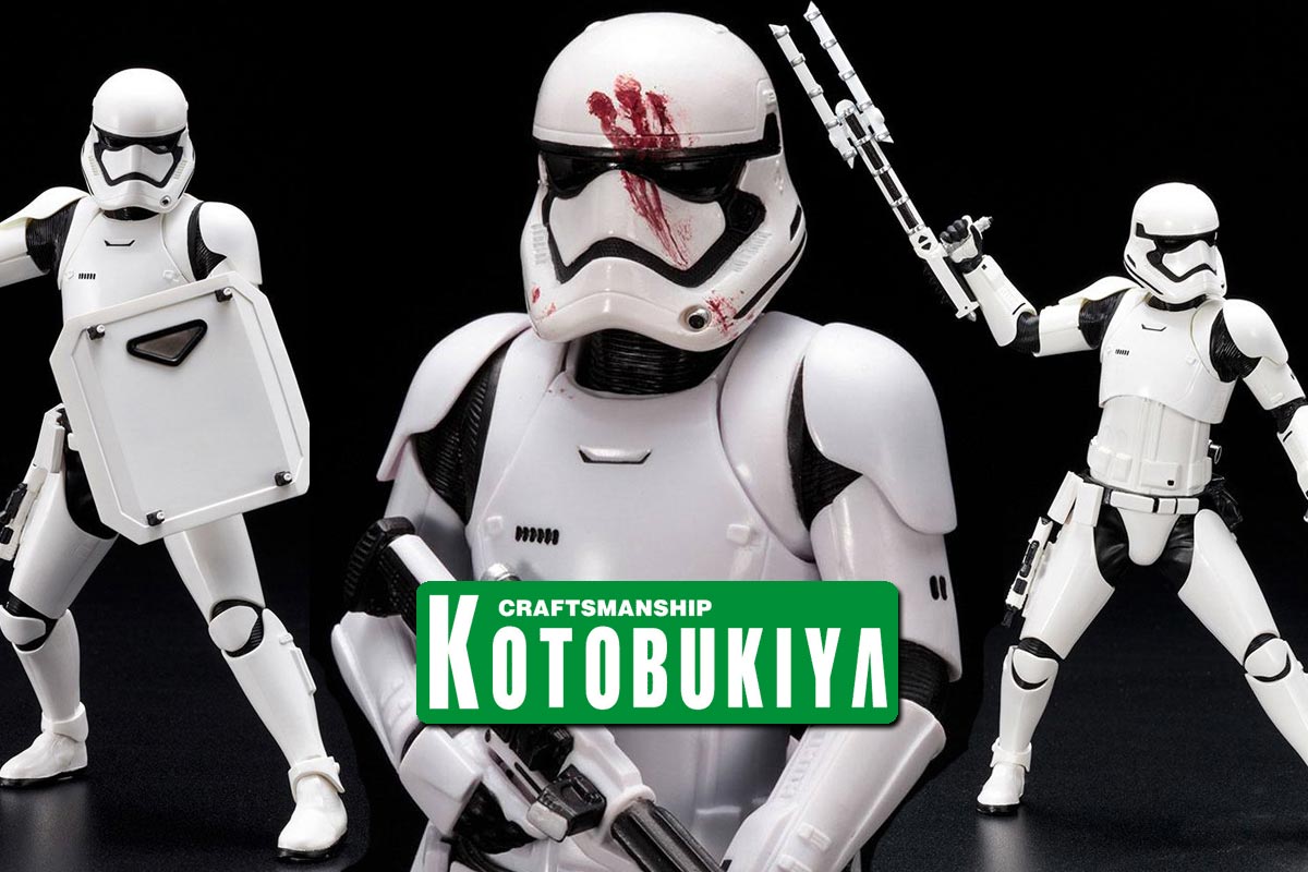 Neue Kotobukiya First Order Stormtrooper FN-2199 ArtFX+ Figur