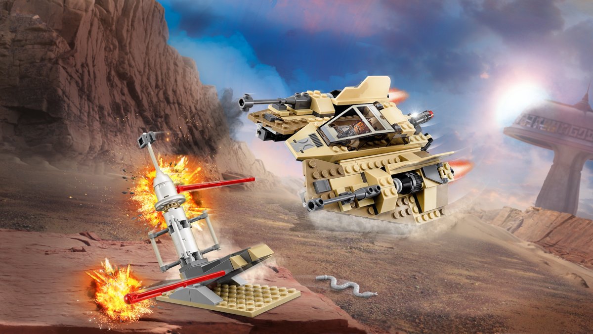 Alle Infos und Bilder zum LEGO Star Wars 75204 Sandspeeder
