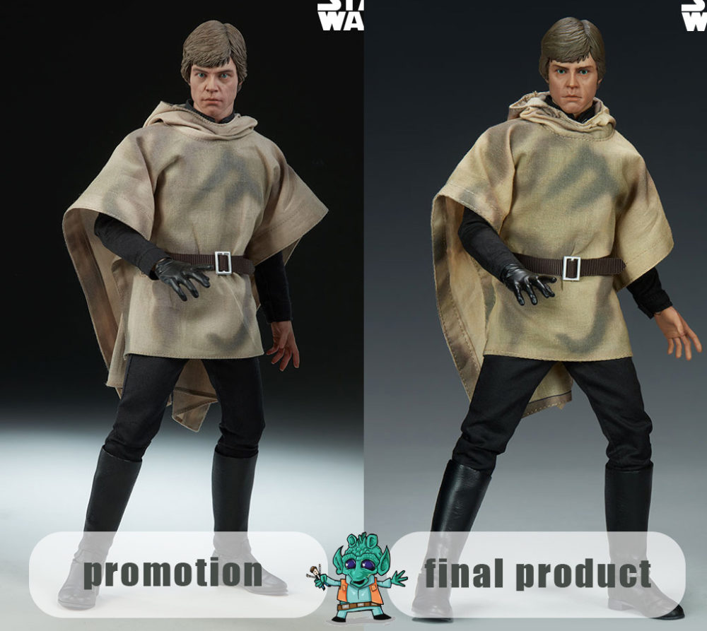 Sideshow Luke Skywalker Deluxe 1/6th Scale-Figur: Neuauflage zur ...