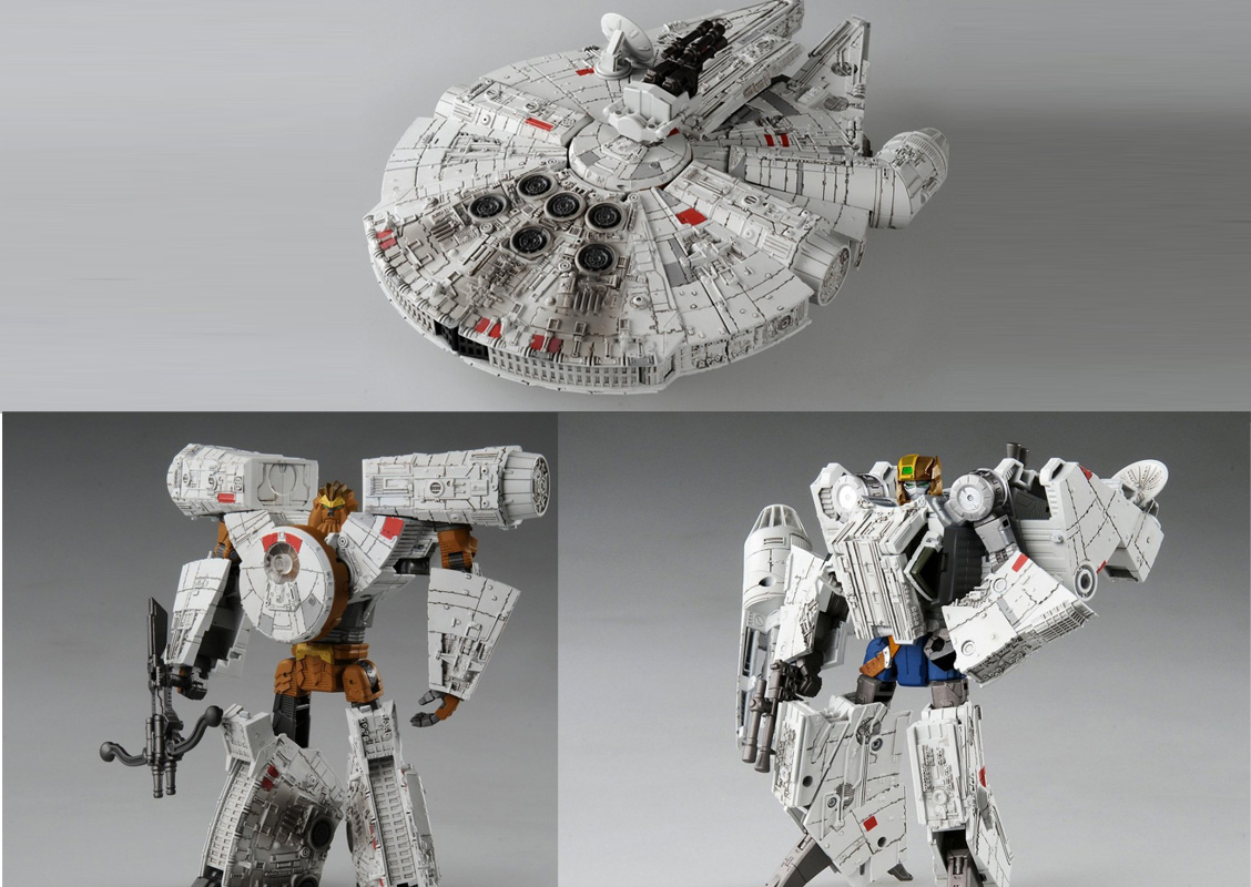 Star Wars x Transformers Millennium Falcon vorgestellt