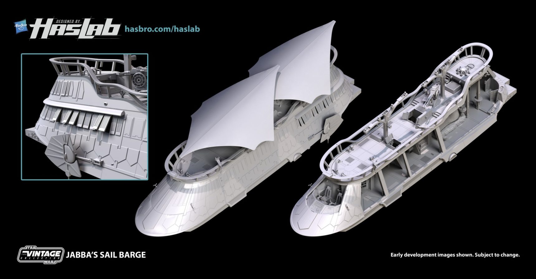 HasLab gestartet! The Vintage Collection Jabba's Sail Barge (The ...