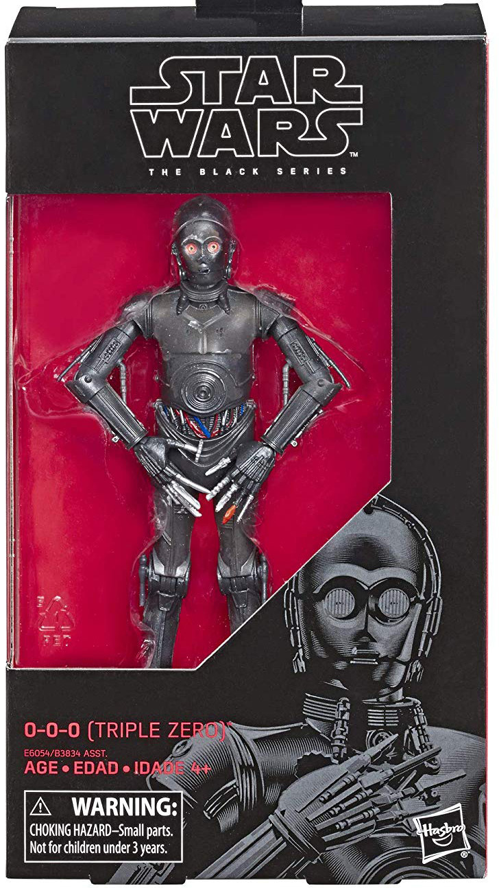 0 0 0 Triple Zero Hasbro The Black Series 6 Phase 3 Star Wars
