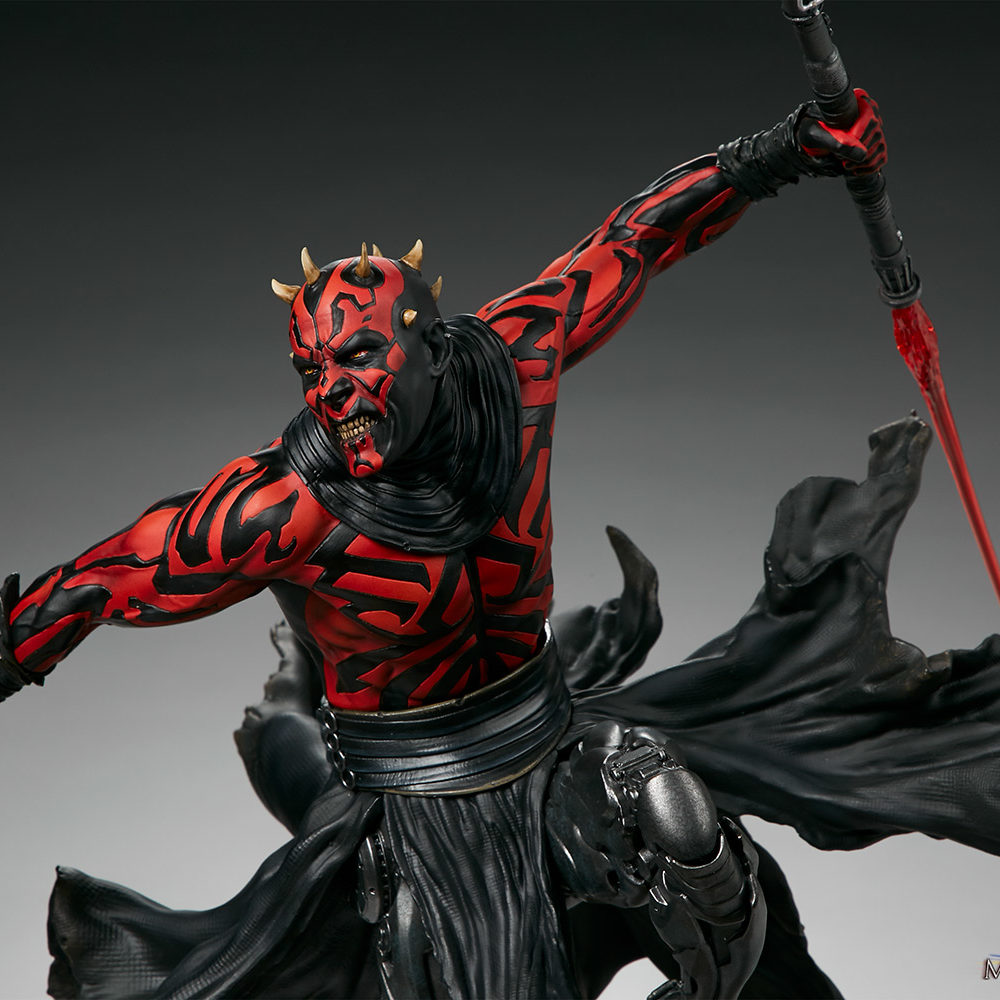 Sideshow Collectibles Mythos Darth Maul-Statue: Finale Produktbilder