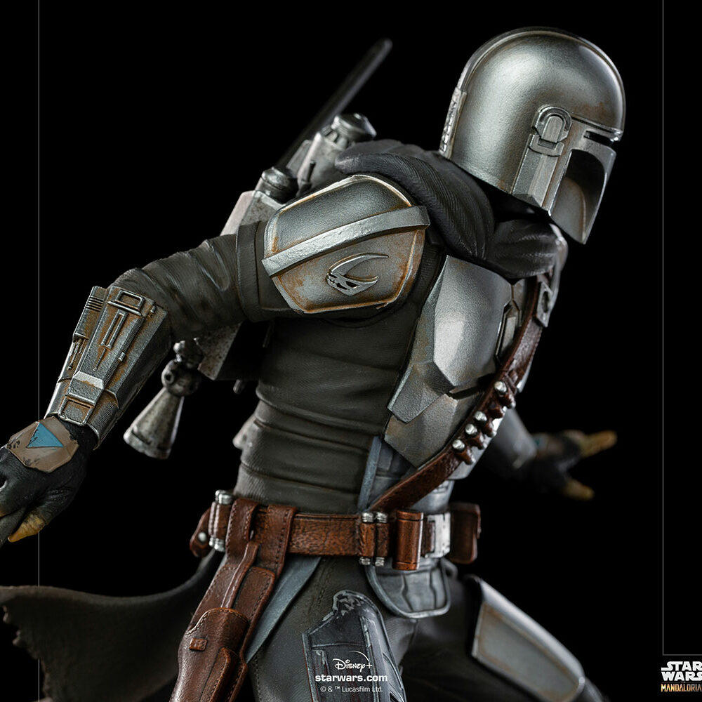 Iron Studios Moff Gideon & The Mandalorian als 1/10 Battle Diorama ...